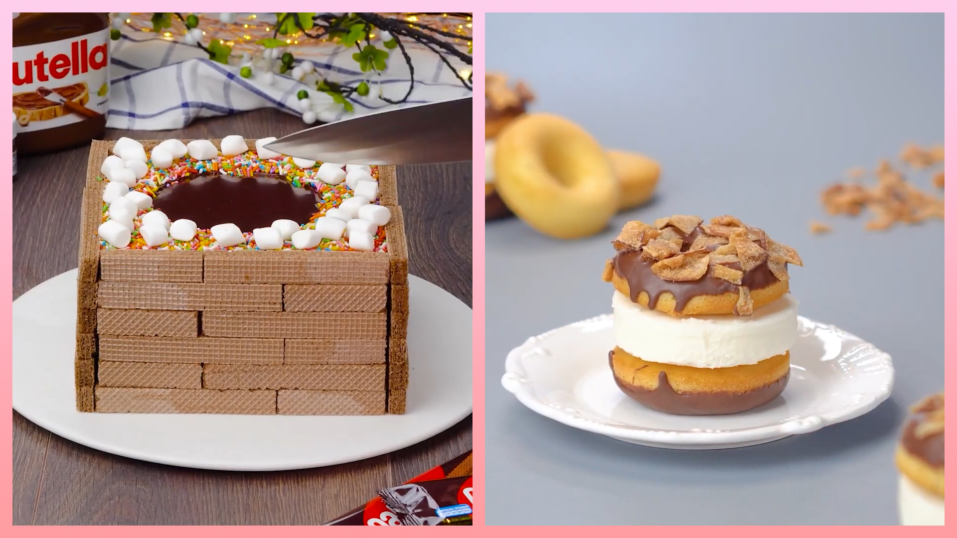 Cookies with Wafer & Nutella Topping | Crunchy, Creamy & Irresistible ...