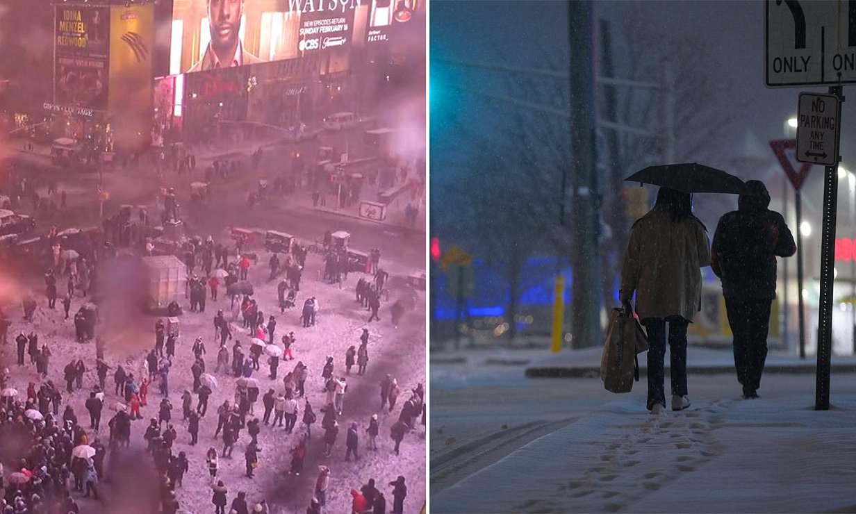 'Dangerous' snow storm barrels across the Northeast