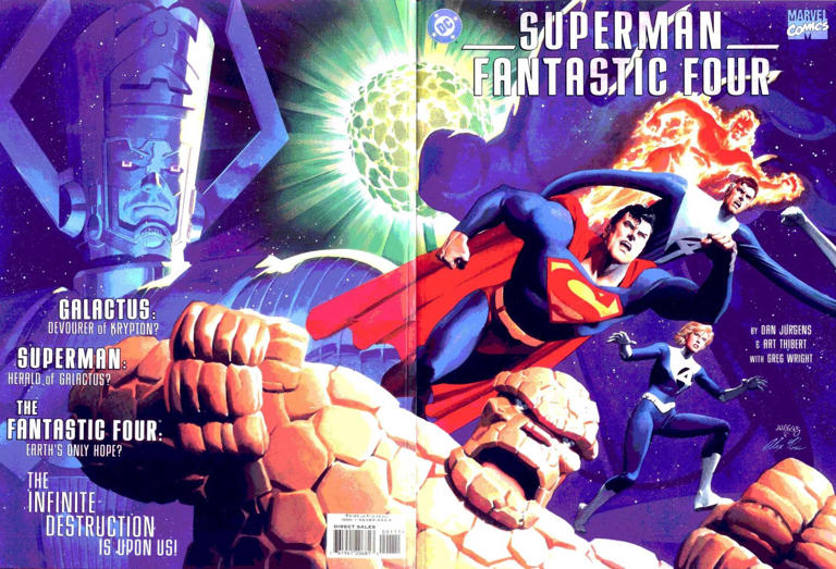 Marvel and DC's New Crossover Really Needs to Reunite Superman With the ...