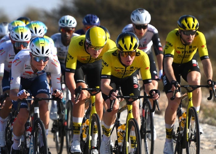 Visma-Lease a Bike is Using Time Trial Helmets in Road Races: A Sign of ...