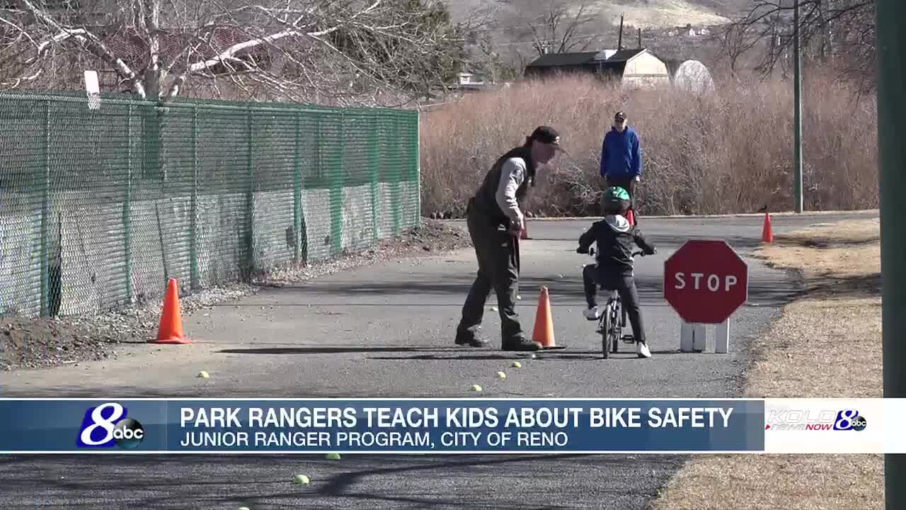 Working towards earning their Junior Ranger badges: Kids participate in City of Reno Junior ...