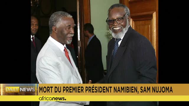 Namibia's founding father Sam Nujoma dies at 95