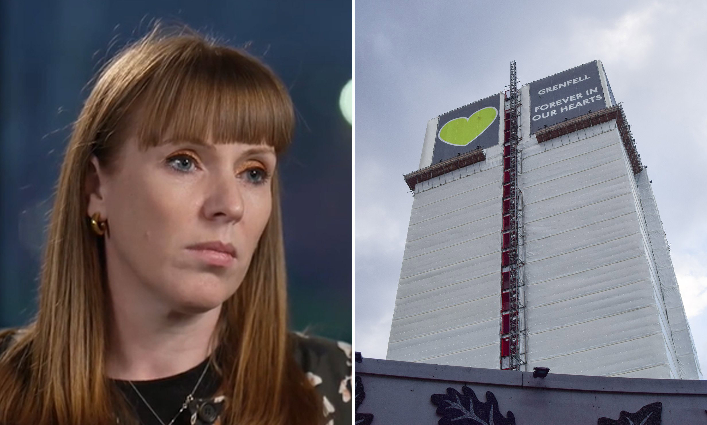 Angela Rayner denies being 'aggressive' in Grenfell Tower demolition ... Angela Rayner denies being 'aggressive' in Grenfell Tower demolition ...