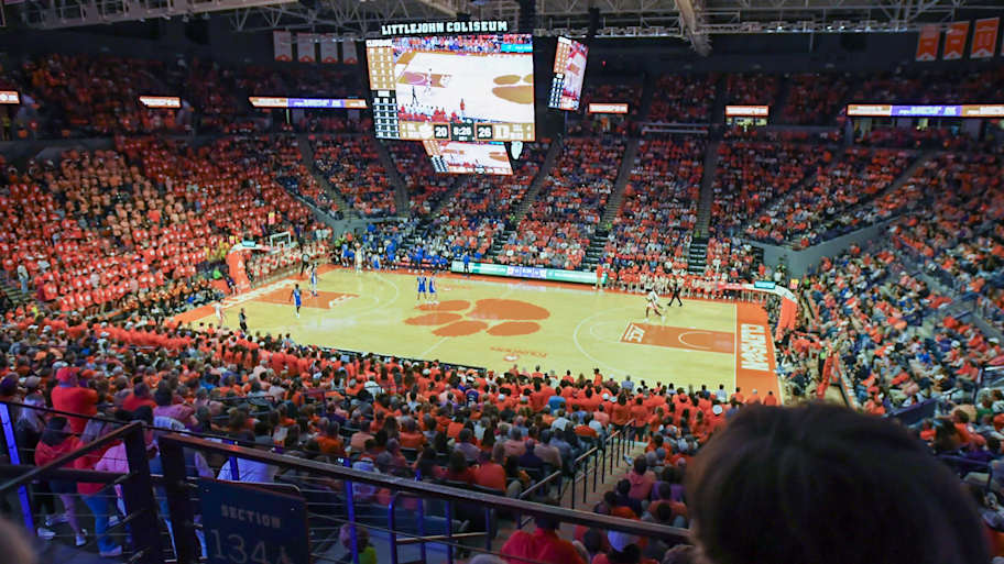 Clemson Tigers Fans Storm Court Following Massive Upset Over Duke Blue ...