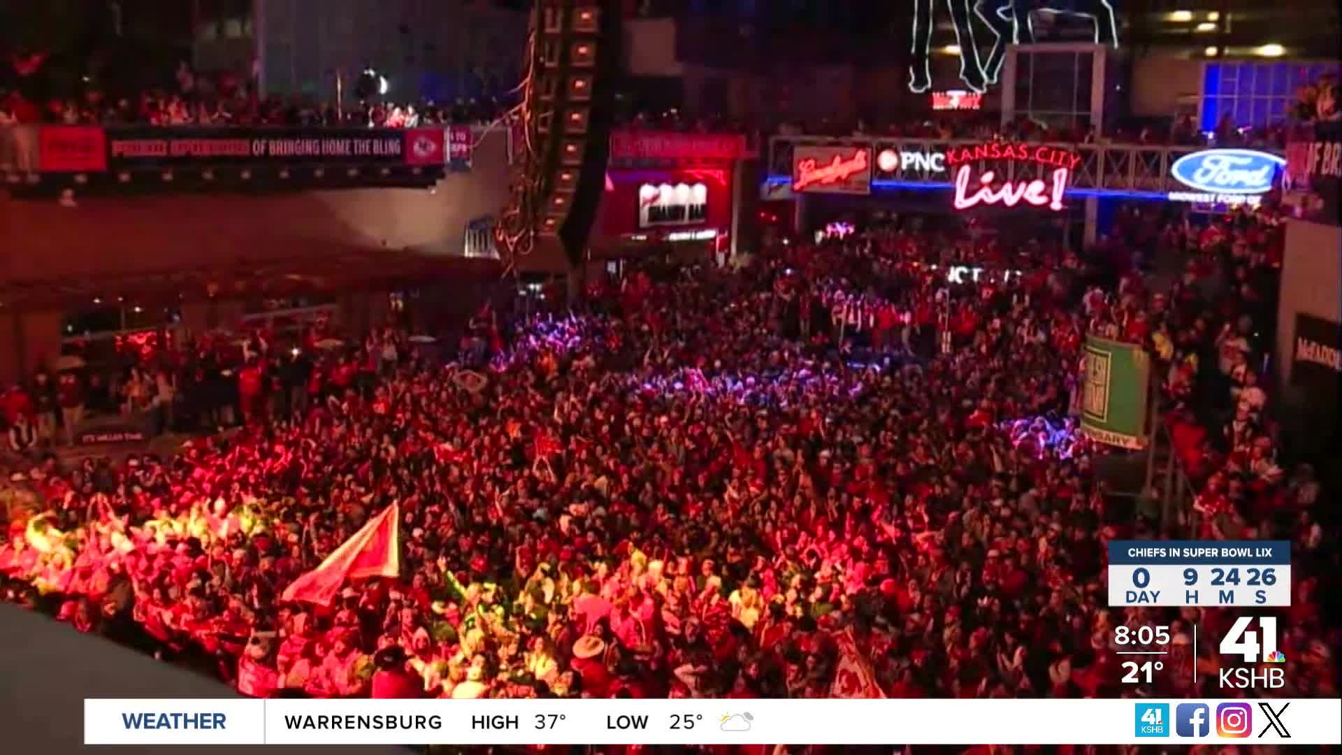 Preps underway as packed house expected at KC Live! in Power and Light ...