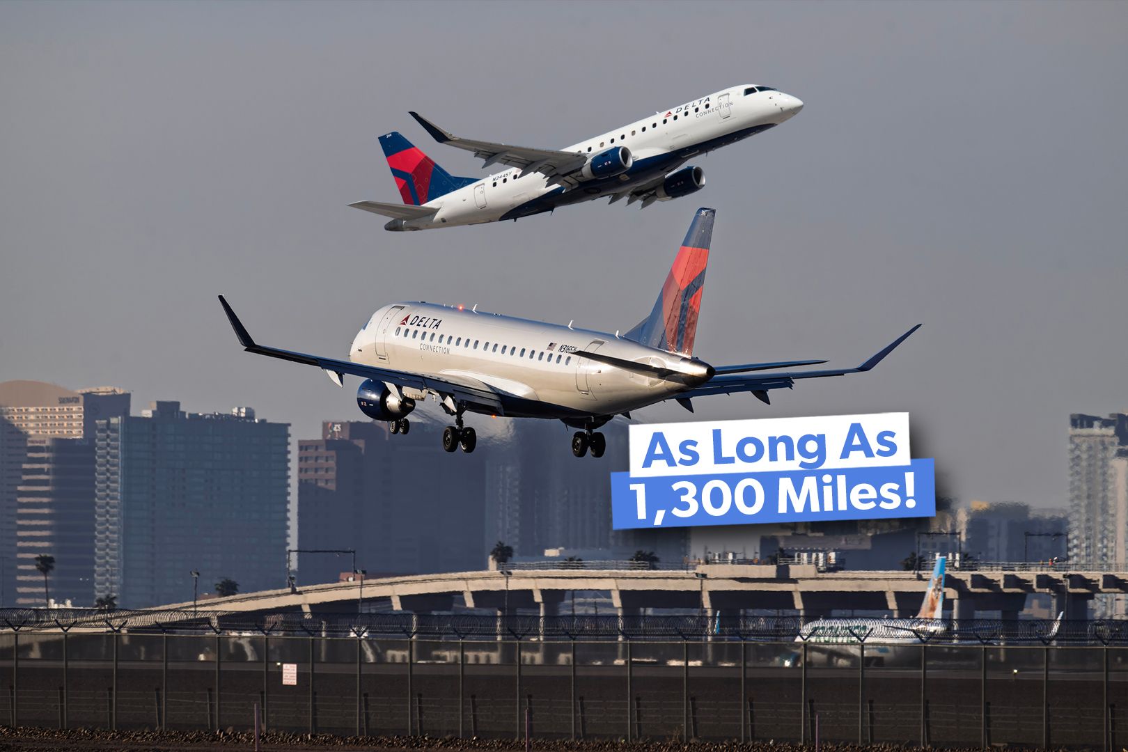 Delta Connection's 10 Longest Embraer E175 Routes