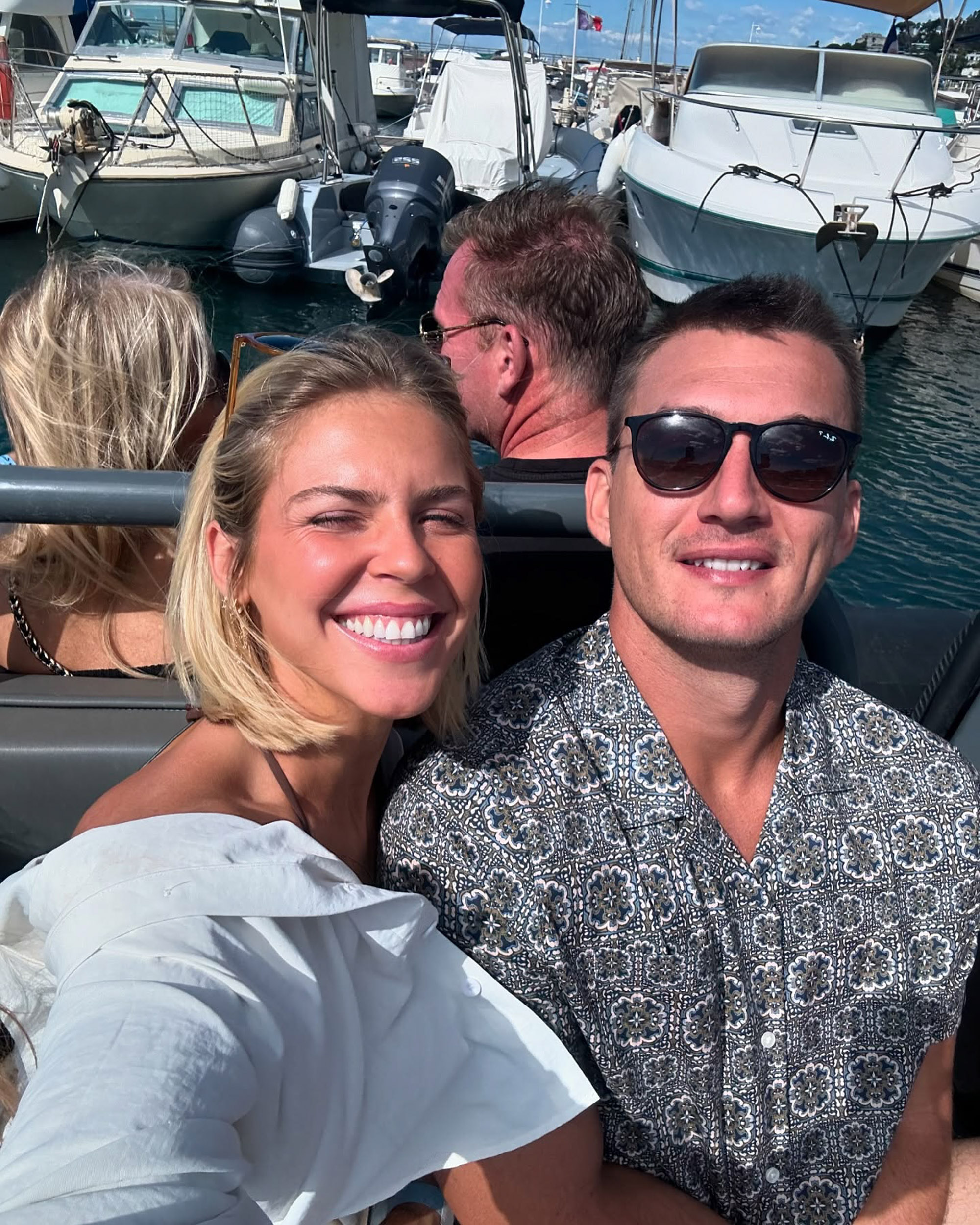 Tyler Cameron and girlfriend Tate Madden tease engagement plans