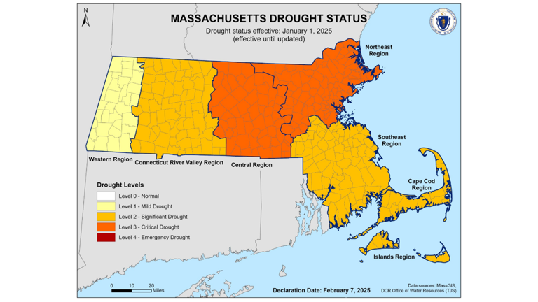Drought conditions persist in Mass.