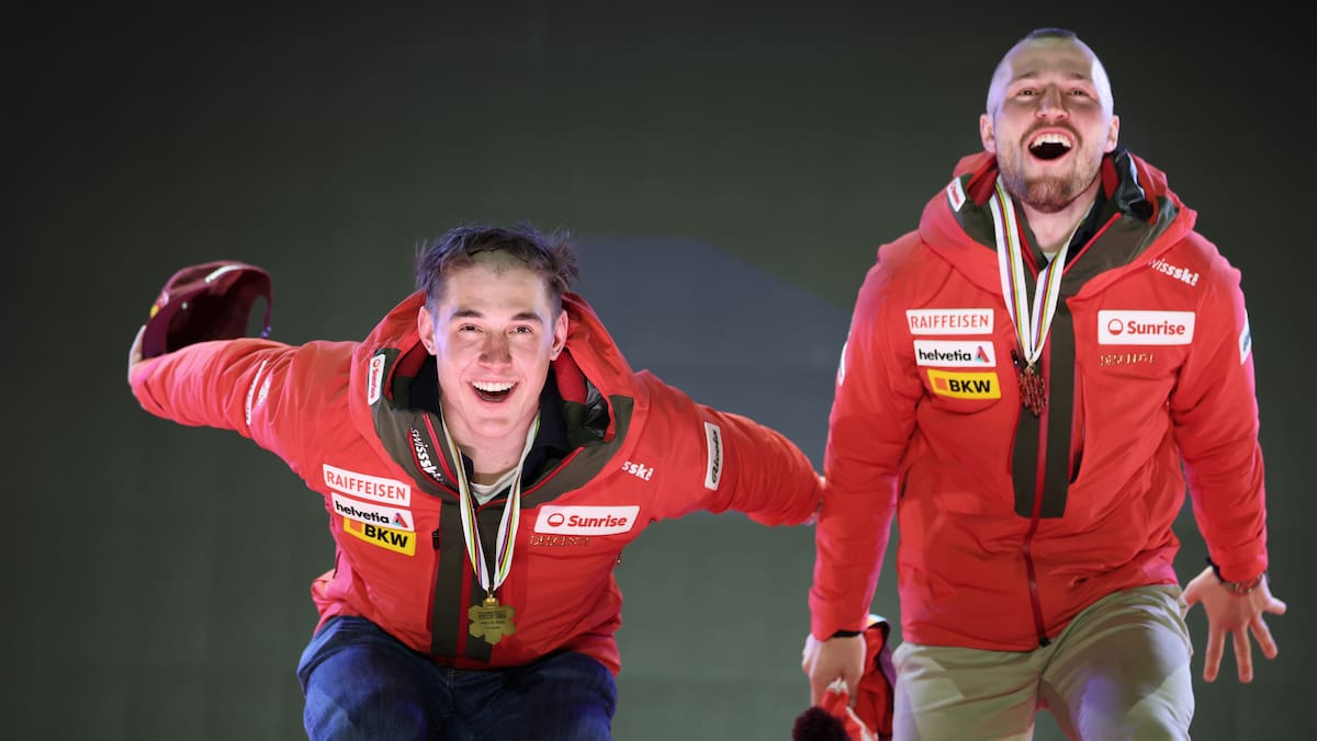 Haariger Wahnsinn an der Ski-WM: Weltmeister Franjo von Allmen erklärt ...