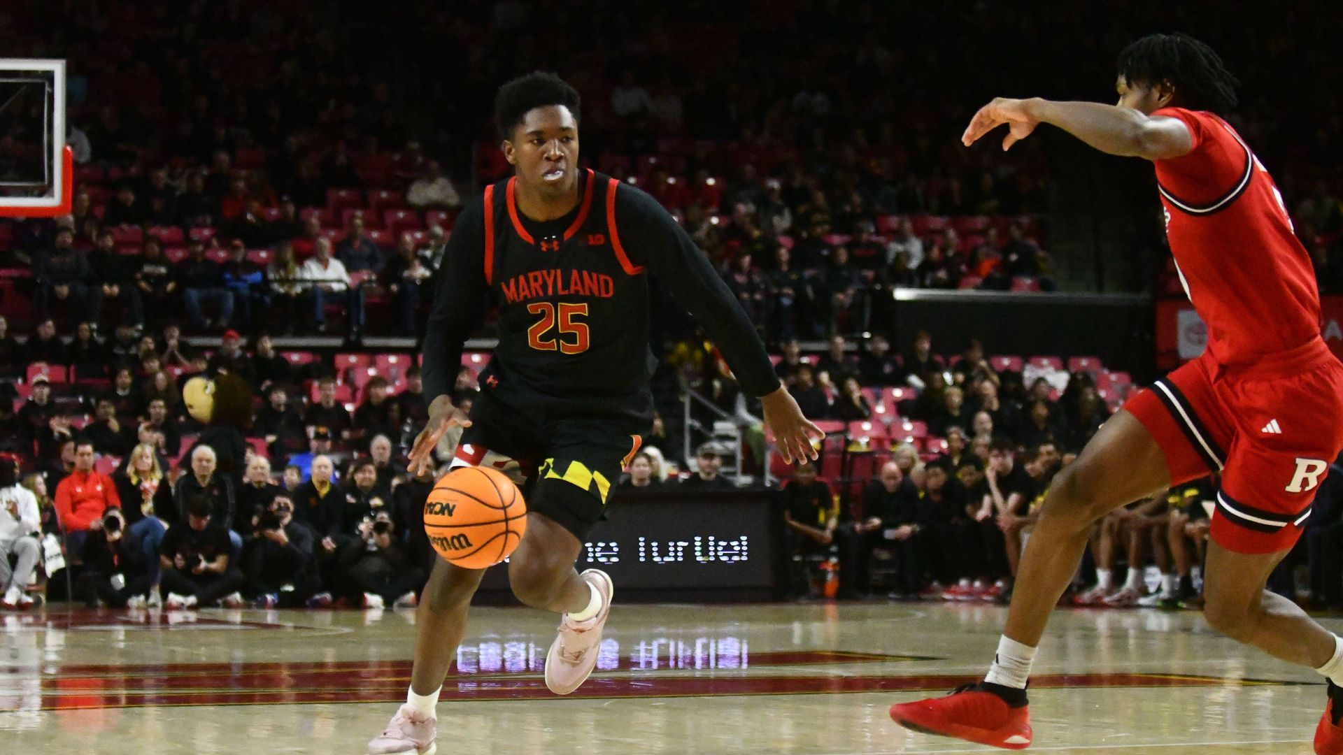 Derik Queen powers No. 18 Maryland men’s basketball past Rutgers, 90-81