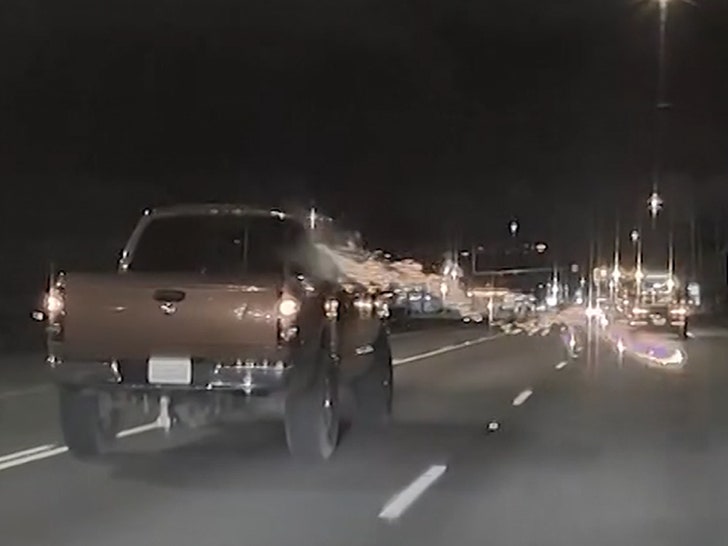 Two Vehicles Got Into Freaky Road Rage Incident with Fireworks