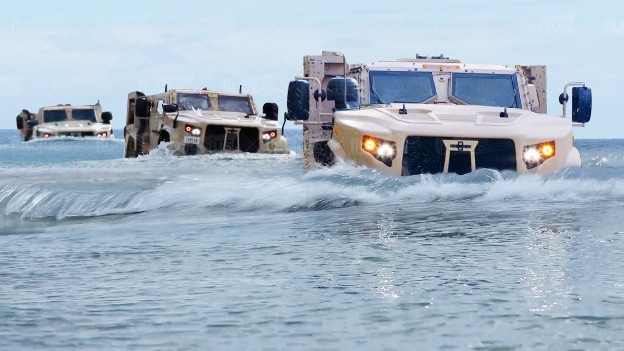 Driving US armored vehicles through deep water: Extreme process