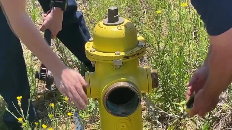 Longview fire marshal explains color coding on hydrants