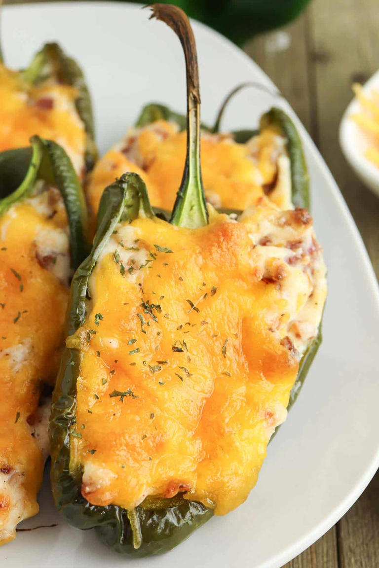 Stuffed Poblano Peppers