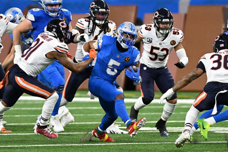 David Montgomery, Jahmyr Gibbs say Bears-Lions rivalry will heat up