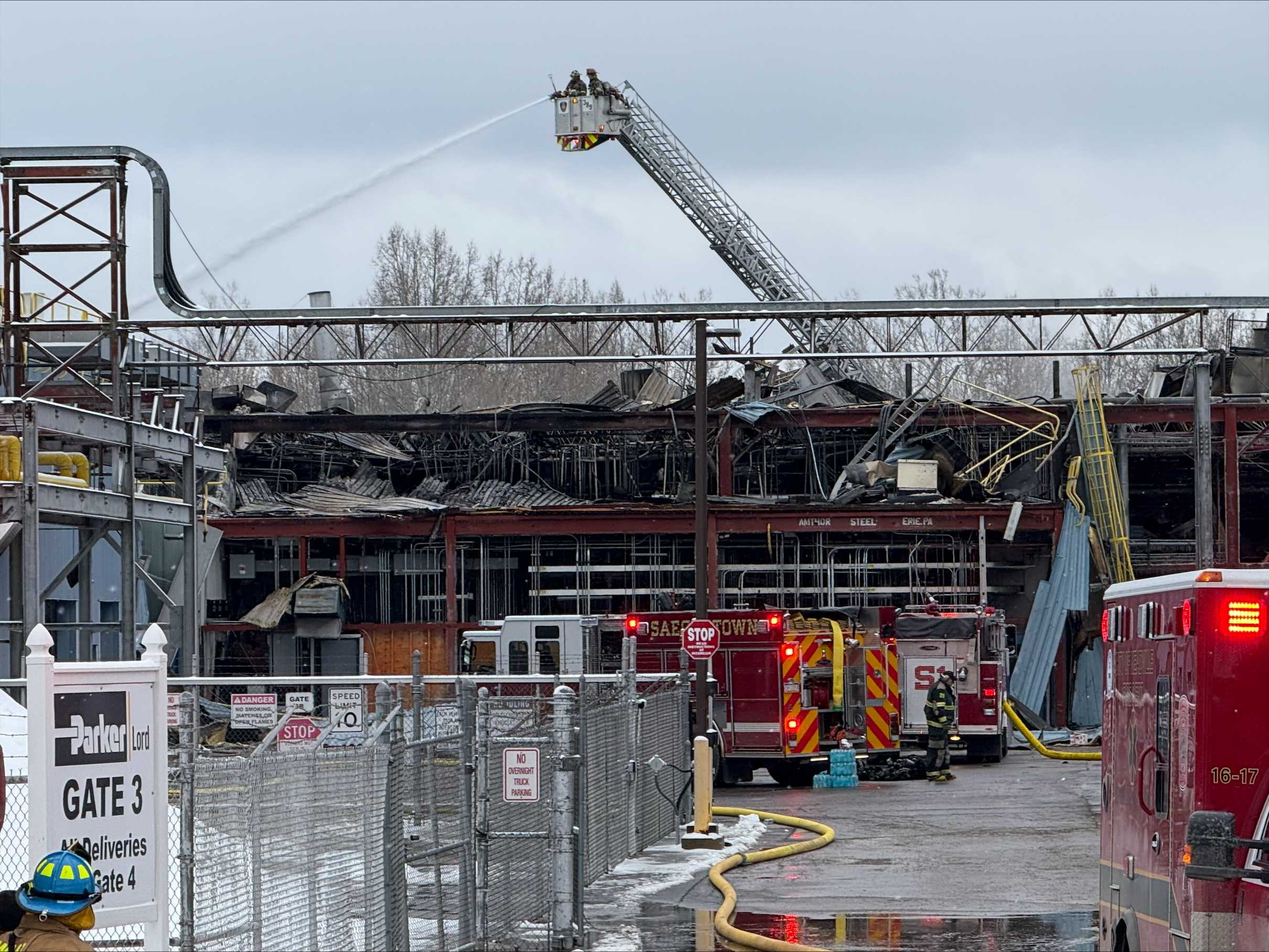 At least 13 people injured in explosion and fire at Pennsylvania plant