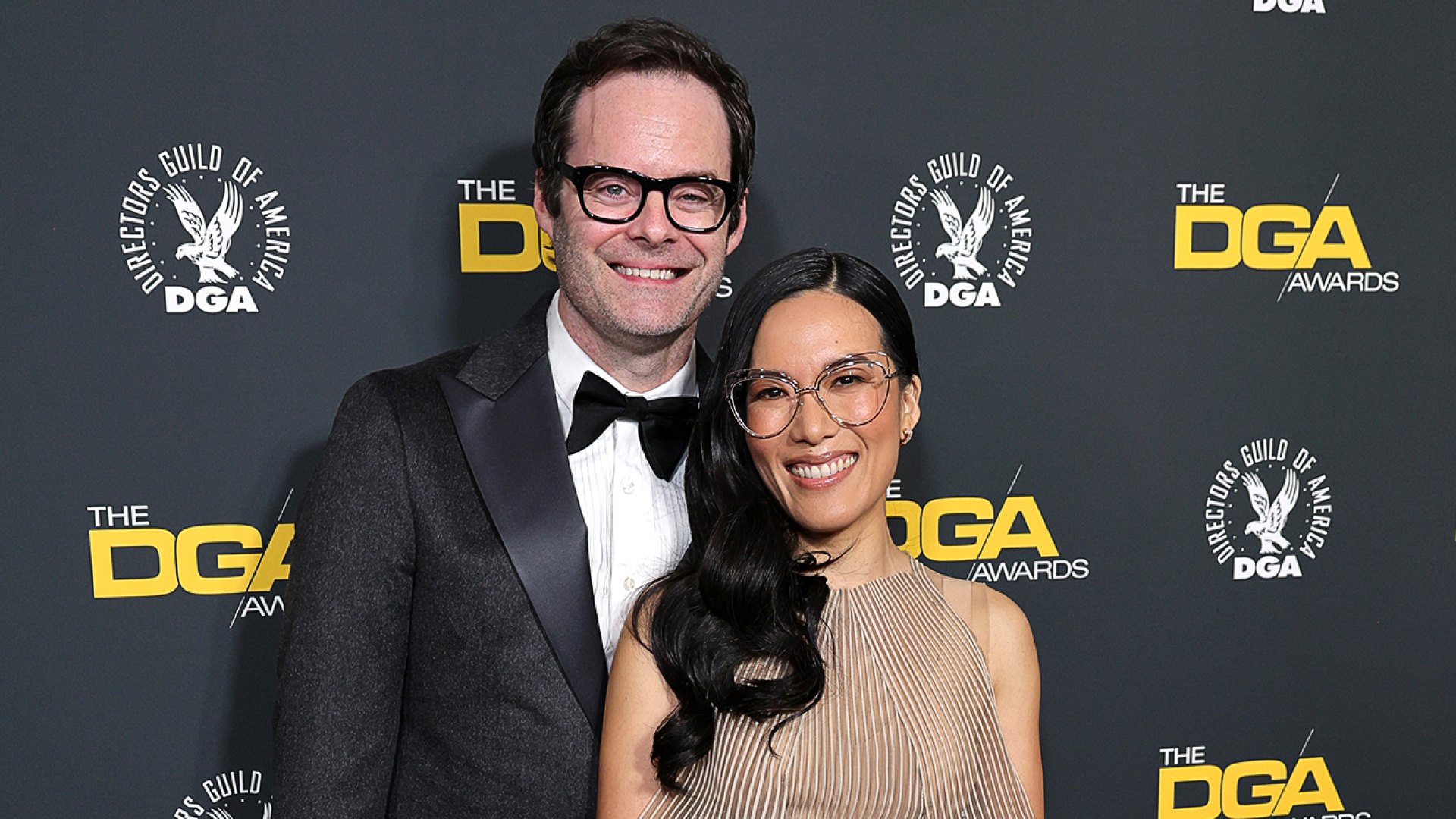 Ali Wong and Bill Hader Make Red Carpet Debut at 2025 DGAs