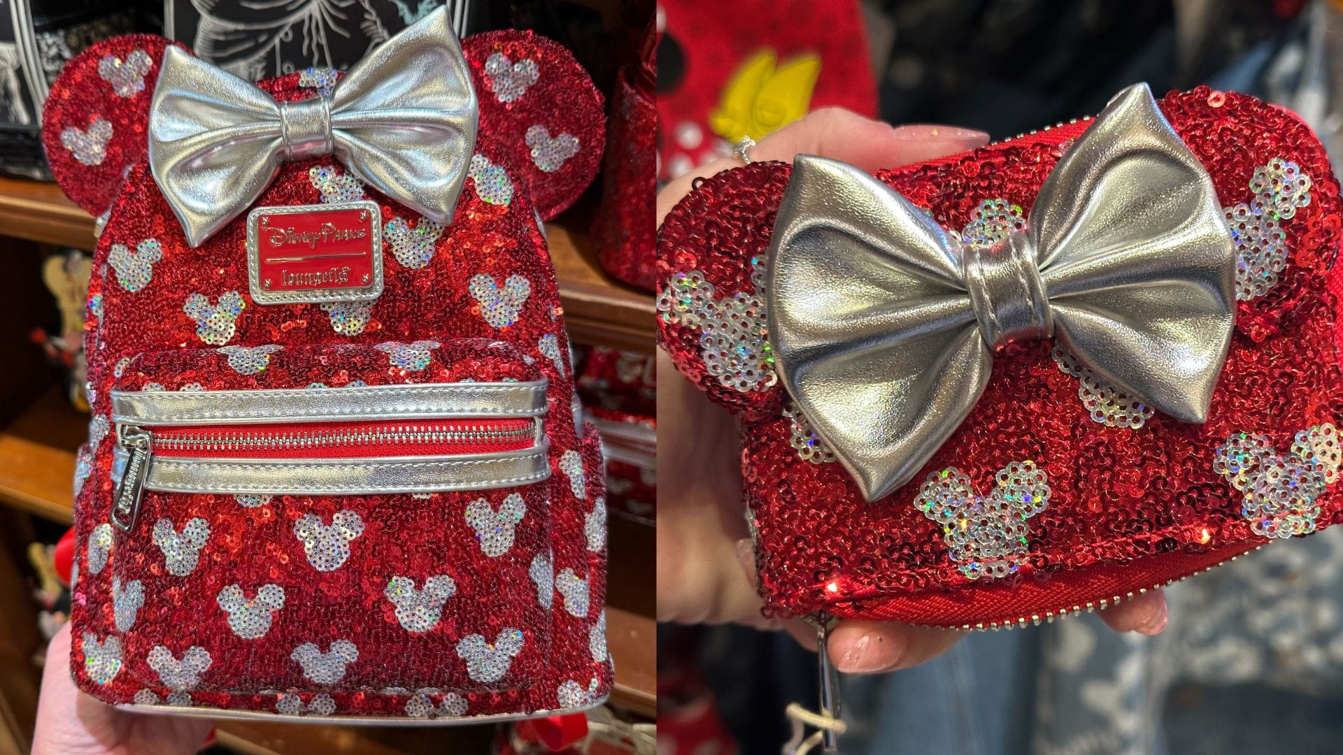 New Valentine Minnie Loungefly Backpack and Wallet Arrive at Walt ...