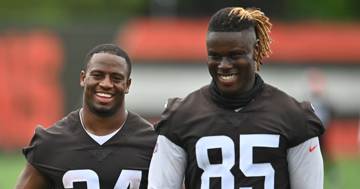 Nick Chubb and David Njoku preview Super Bowl LIX, talk Bounty partnership