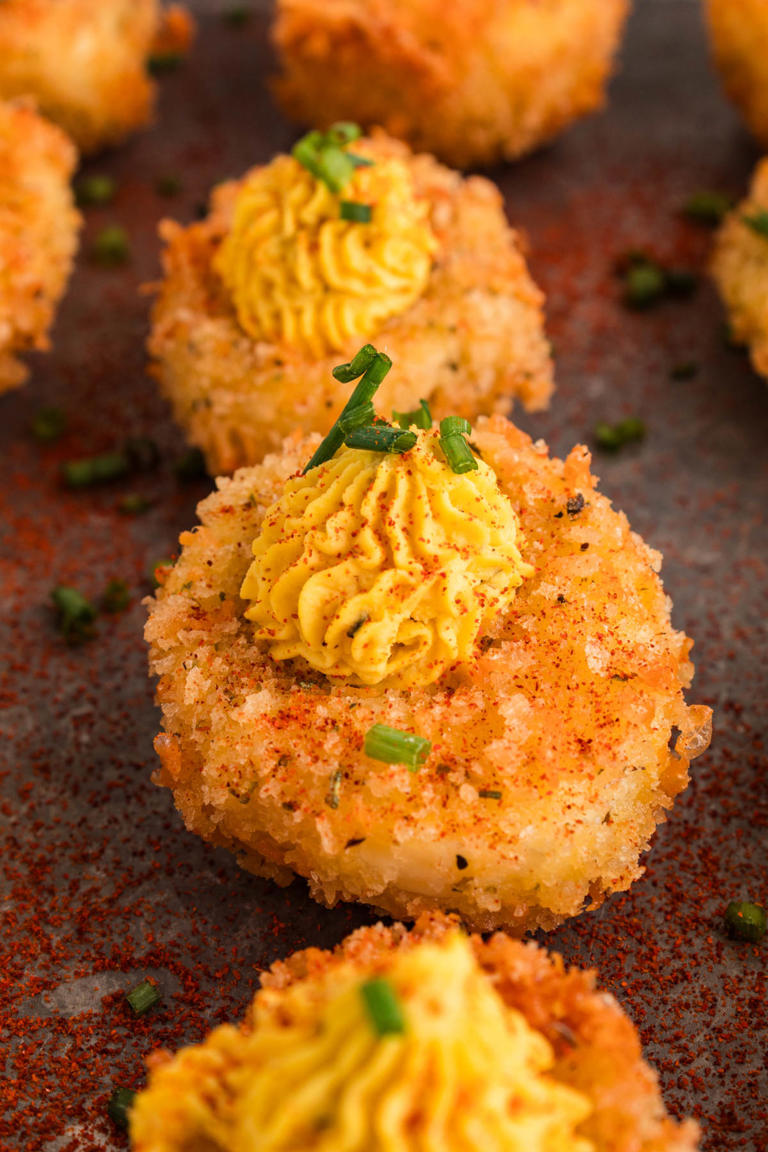 Fried Deviled Eggs