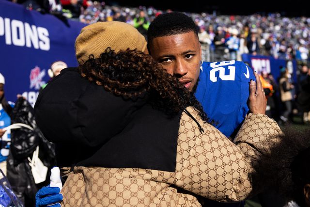 All About Saquon Barkley’s Parents, Alibay Barkley and Tonya Johnson ...