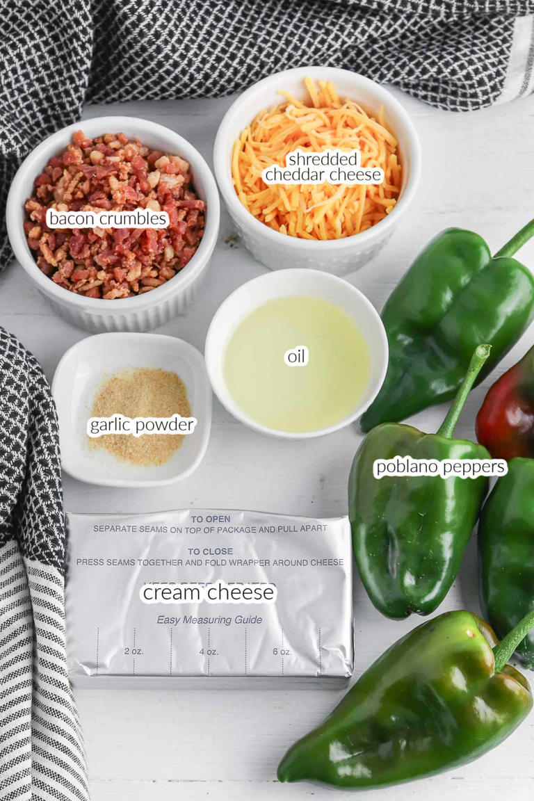 Stuffed Poblano Peppers