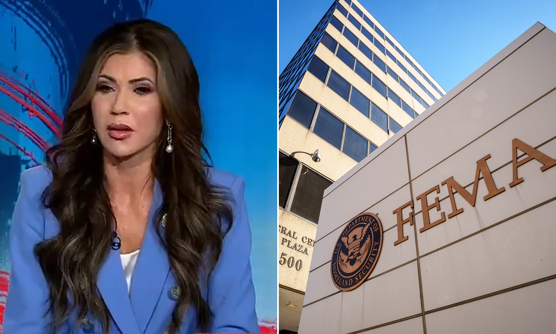 Kristi Noem says she would recommend Donald Trump 'get rid' of FEMA