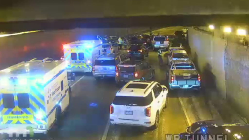 Video shows Lowry Tunnel pile-up as officials report 200+ crashes ...