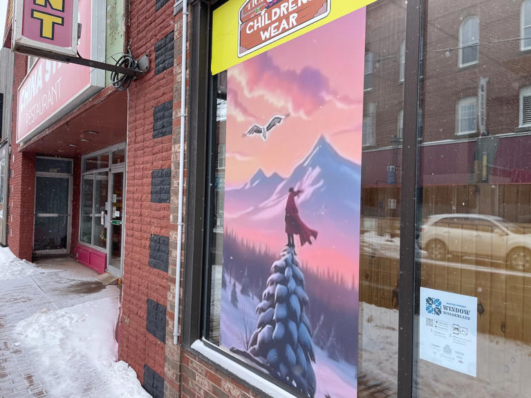 Winter murals in Summerside have added surprise thanks to augmented reality