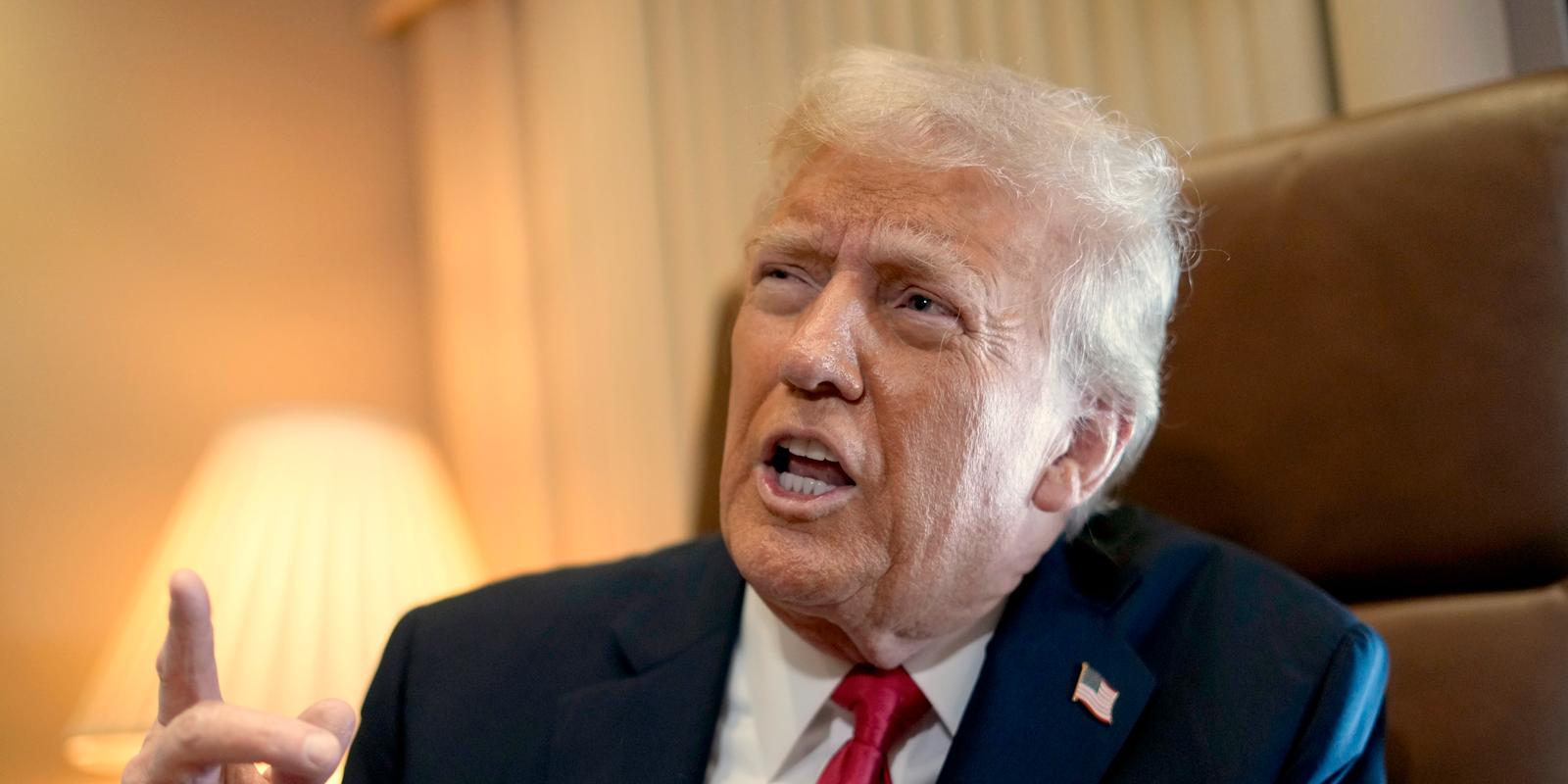 Trump: Jag ska ”köpa och äga Gaza” – kan ge bort delar