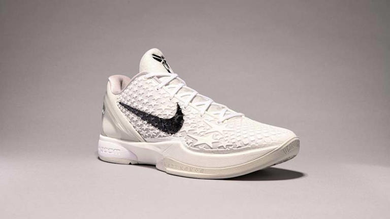 The Nike Kobe 6 "Sail" hits shelves ahead of NBA All-Star Weekend