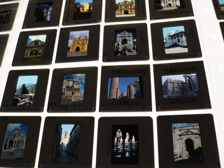 How researchers are saving architectural slide collections