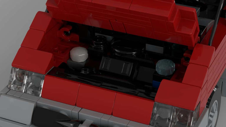 This Pontiac Trans Sport Is Our New Favorite Lego Set