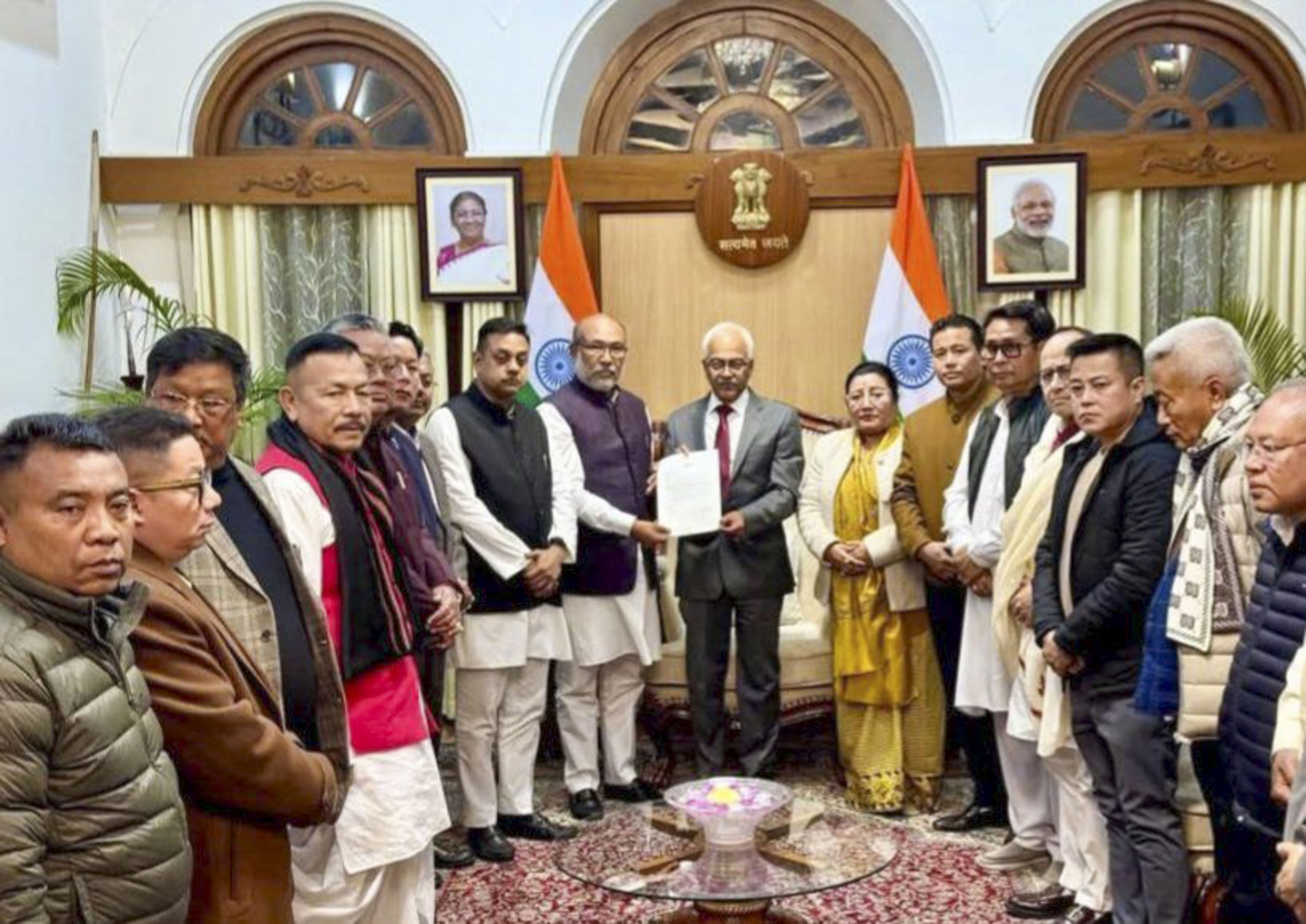 President's rule imposed in Manipur; assembly put under suspended animation