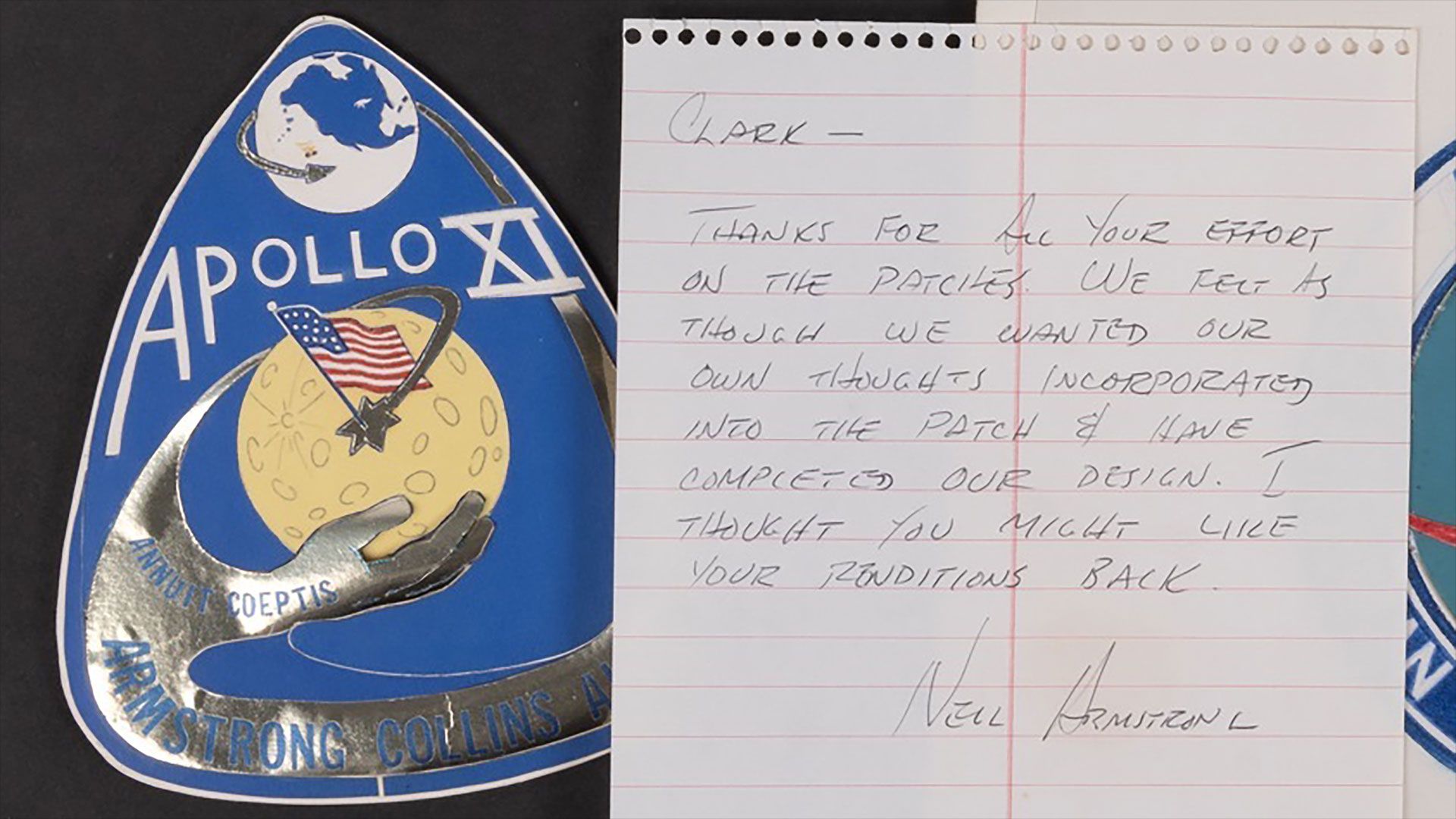 Auction offers Neil Armstrong's reply to NASA engineer's Apollo 11 ...