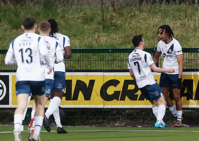 Portadown twice hit back as Josh Ukek's equaliser earns Niall Currie's ...