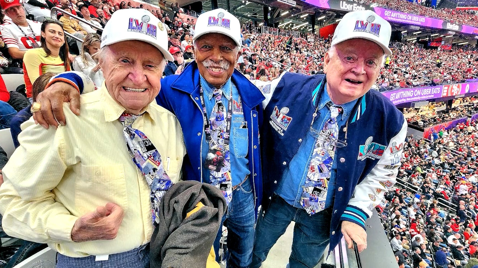 'Never Miss a Super Bowl Club:' These octogenarian NFL fans go to every ...