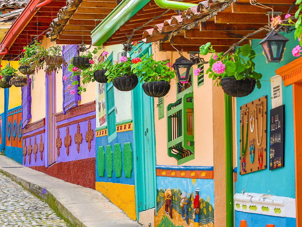 This Beautiful Colombian Village Is One of the World's Most Colorful ...