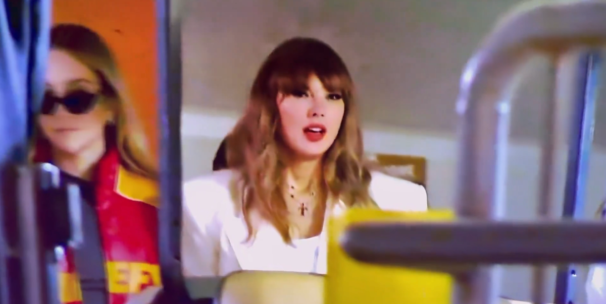 Taylor Swift’s Super Bowl Outfit Contains a Major Travis Kelce Easter Egg