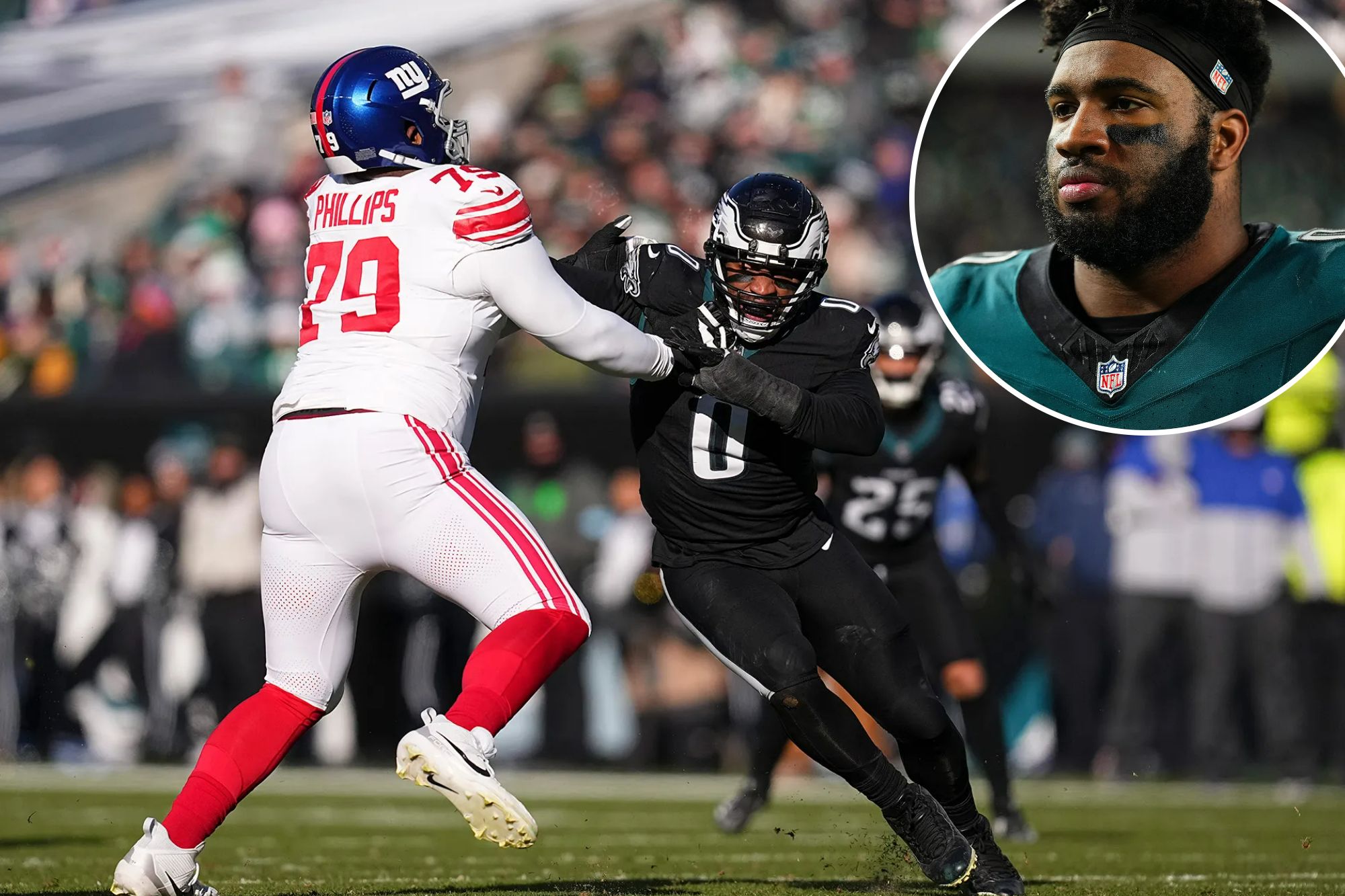 Ex-Jet, $51 million free agent Bryce Huff inactive for Eagles in Super ...