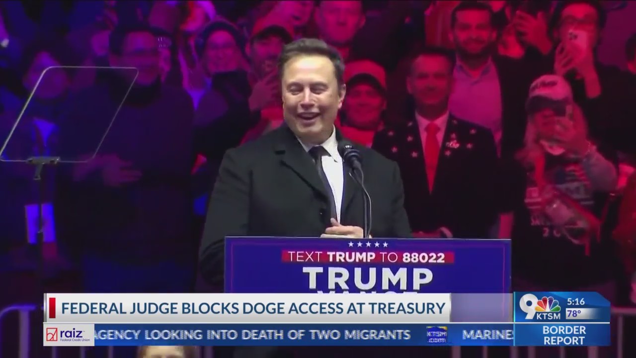 Federal judge blocks DOGE access from Treasury Department