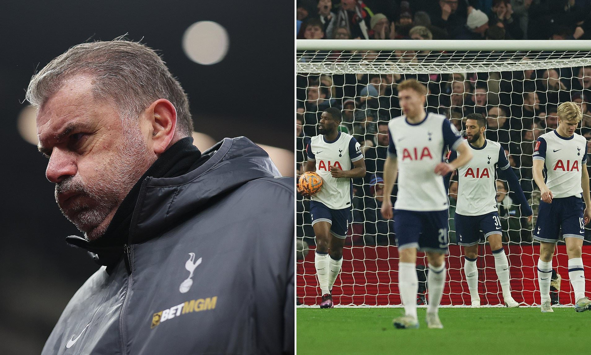 Defiant Spurs boss Ange Postecoglou suggests there's an 'agenda' to get ...