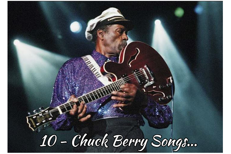 10 Chuck Berry Songs That Defined Rock and Roll and Black Music History.