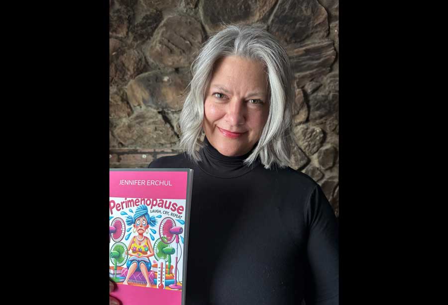 Local author launches book to help men understand menopause