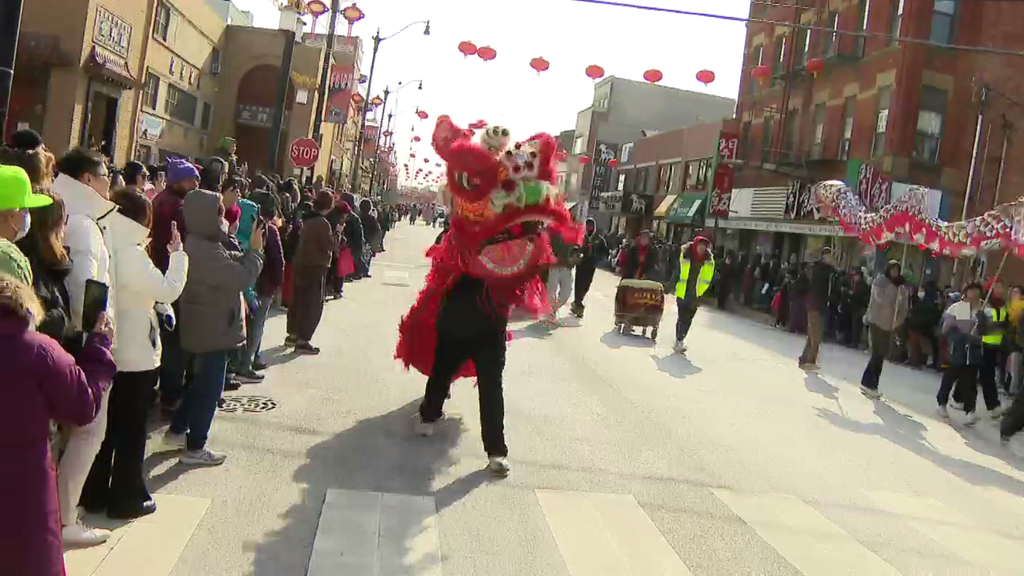 Lunar New Year Parade steps off in Chicago's Chinatown