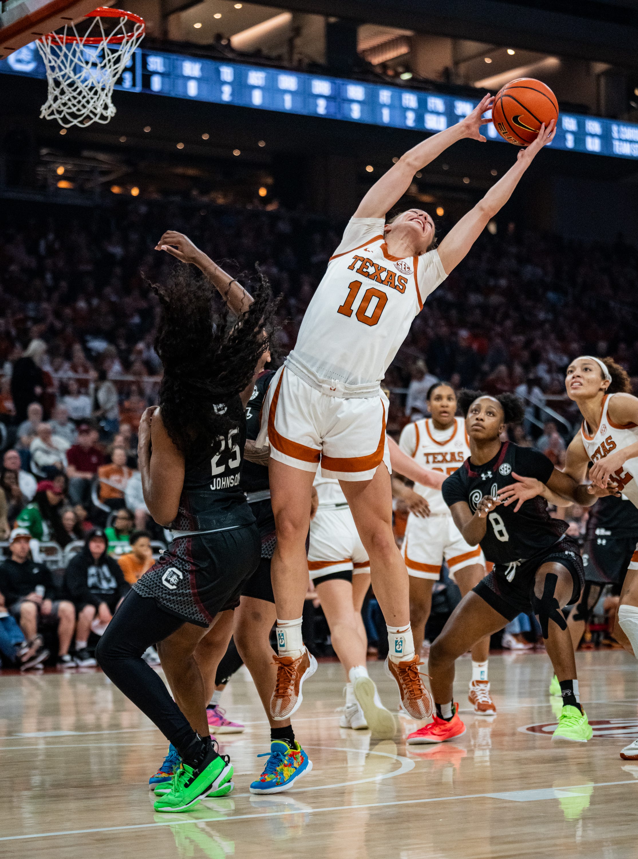 March Madness schedule: What time is Texas vs South Carolina in the ...