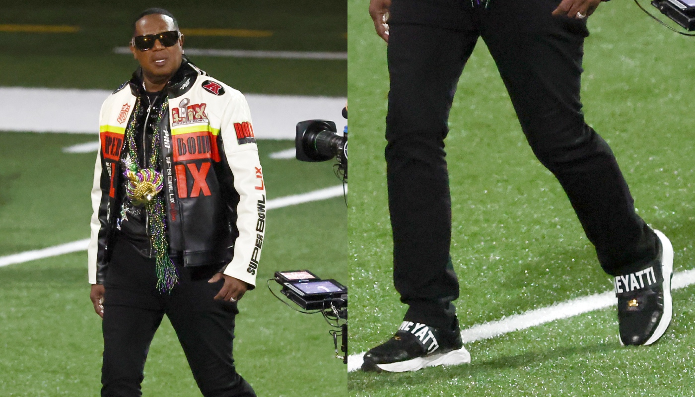 Master P Wears His Moneyatti Sneakers From His Own Shoe Line During ...