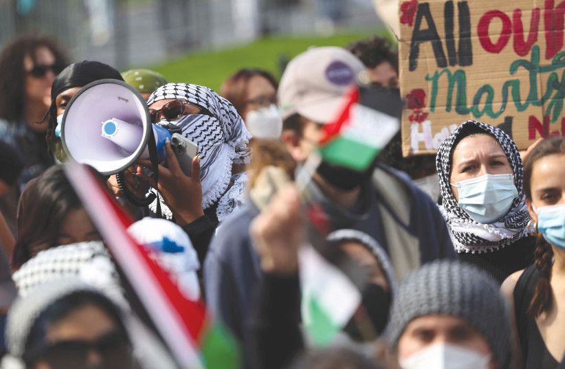 Columbia interim head steps down amid anti-Israel protest and rules rows