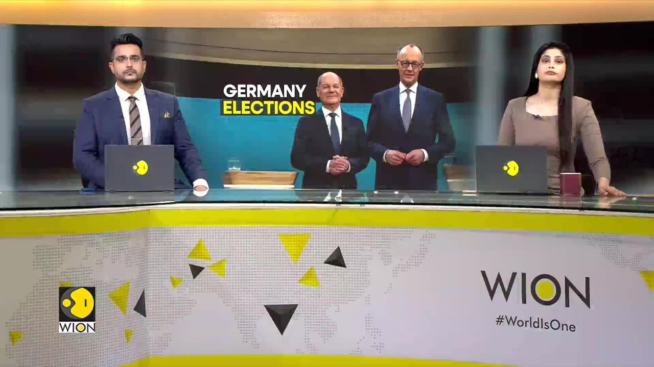 German election debate: Chancellor Scholz debates CDU rival Merz