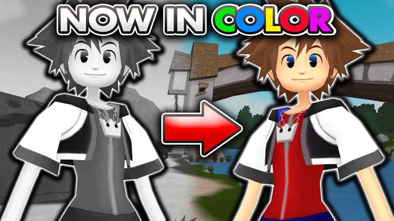 Imagine Timeless River in Full Color in KH2